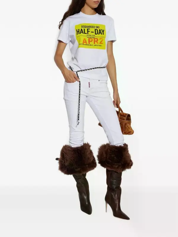 Dsquared2 Graphic-print T-shirt - White