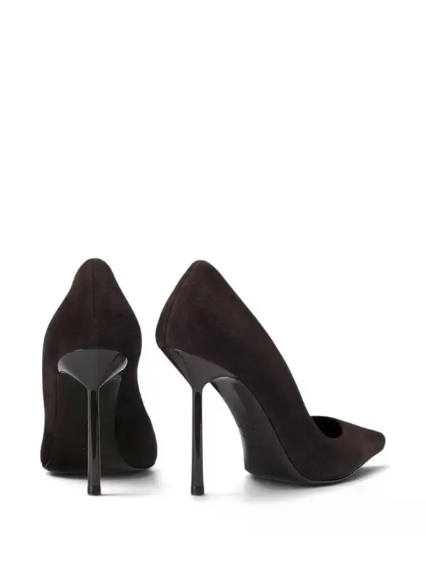 LE SILLA Vivienne Pointed-toe Suede Pumps