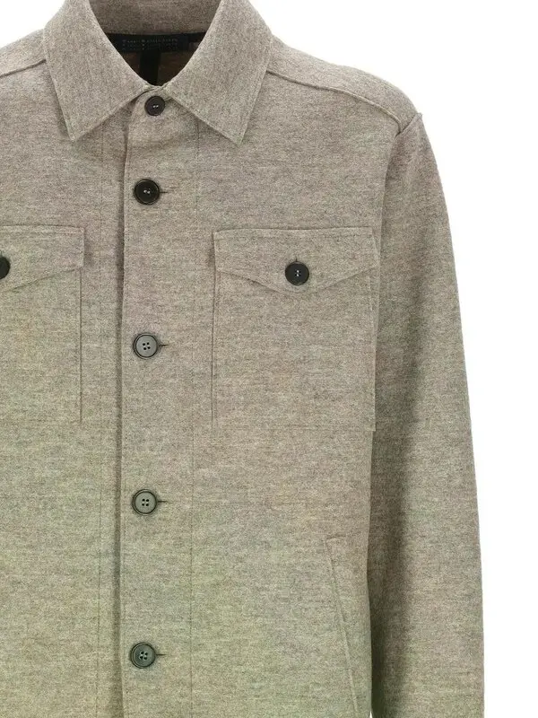 Harris Wharf London Button-up Wool Jacket