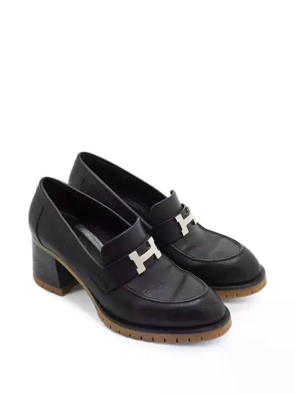 Hermès Faubourg H Clasp Loafers