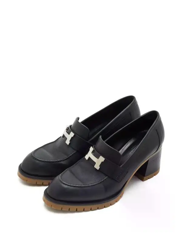 Hermès Faubourg H Clasp Loafers