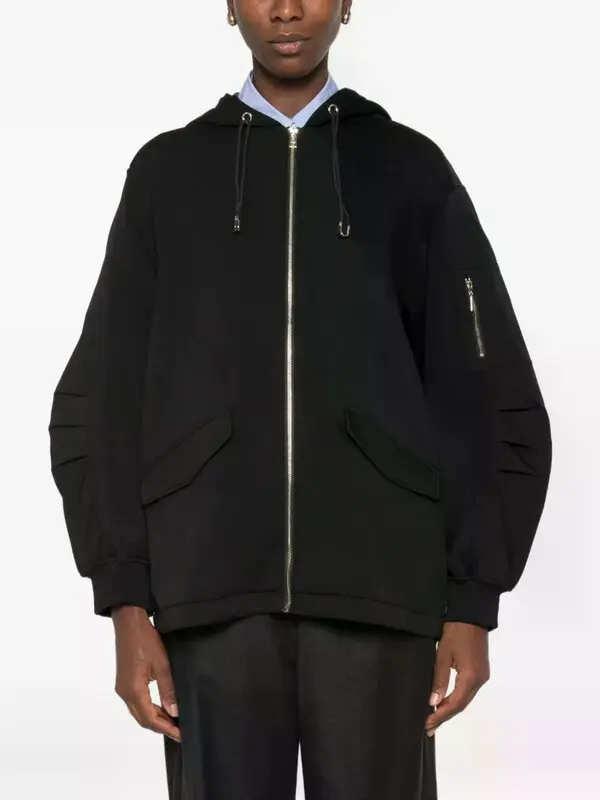 Liu Jo Zip-back Hooded Jacket