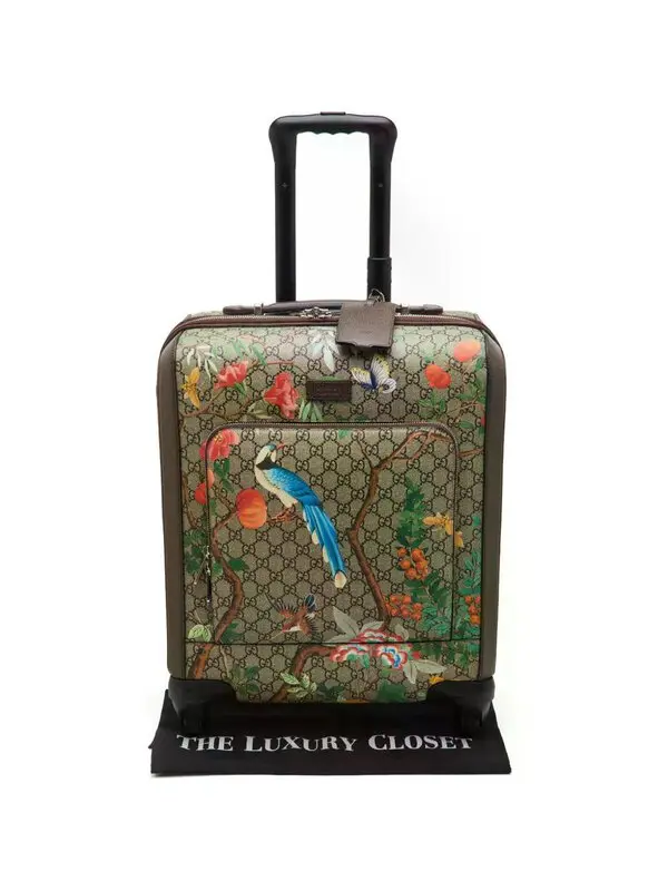 Gucci Tian Gg Supreme Suitcase