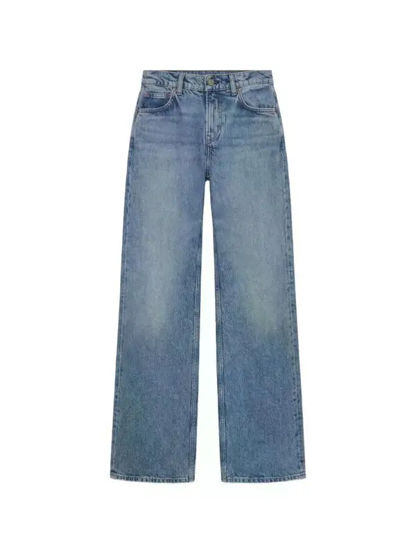 REFORMATION Cary Wide-leg Jeans - Blue