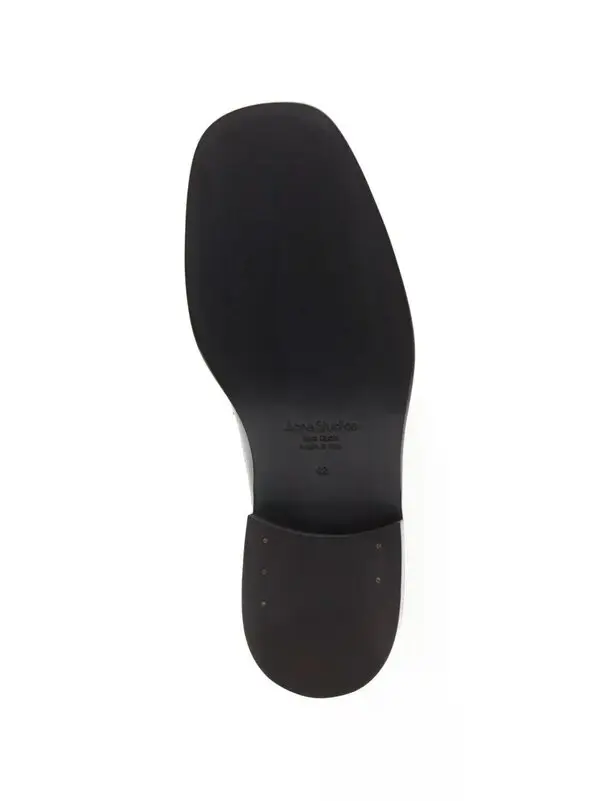 Acne Studios Square-toe Leather Loafers