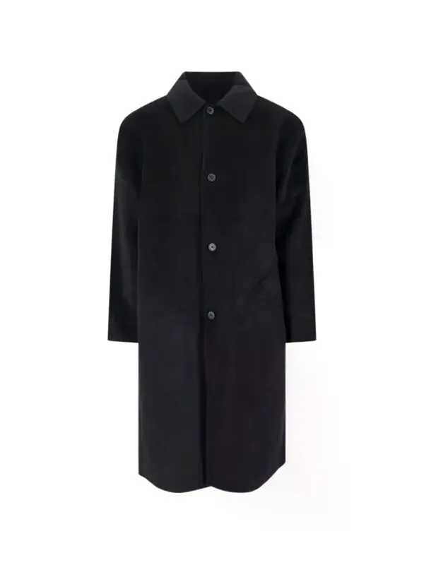 BERNER KUHL Belted Single-breasted Coat - Black