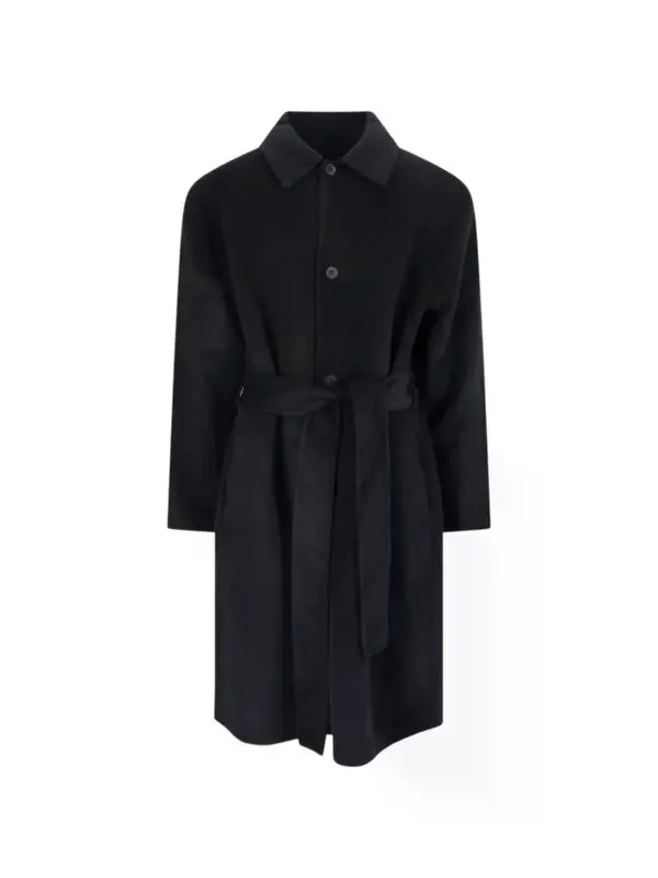 BERNER KUHL Belted Single-breasted Coat
