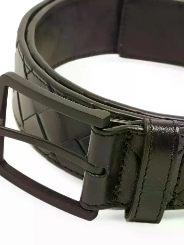 Bottega Veneta Intrecciato Leather Belt