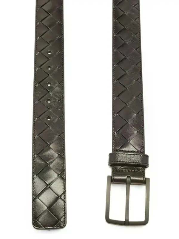 Bottega Veneta Intrecciato Leather Belt