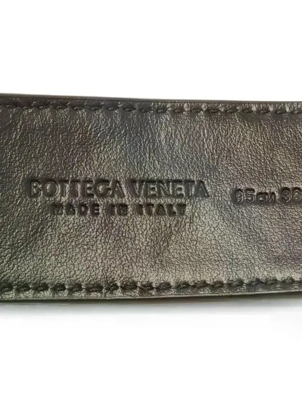 Bottega Veneta Intrecciato Leather Belt