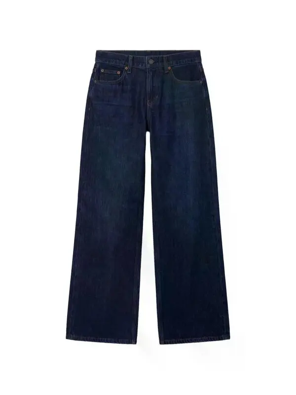 REFORMATION Cary Slouchy Wide-leg Jeans - Blue