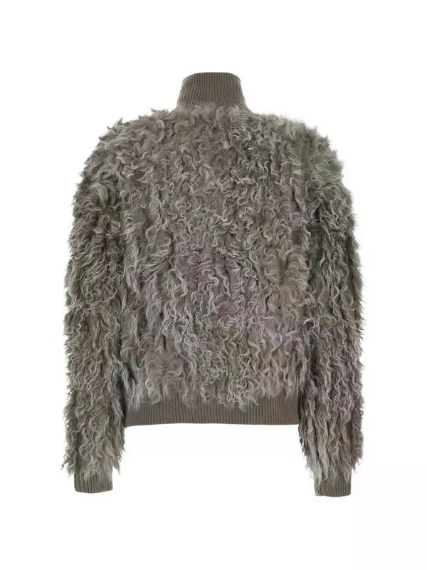 P.a.r.o.s.h Curly-knit Zip-up Jacket