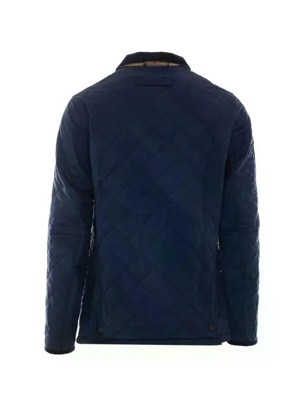 Barbour Liddesdale Diamond-quilted Jacket - Blue