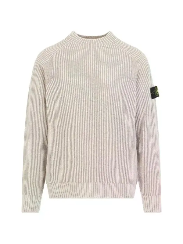 Stone Island Ribbed-knit Cashmere Sweater