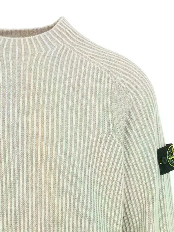 Stone Island Ribbed-knit Cashmere Sweater