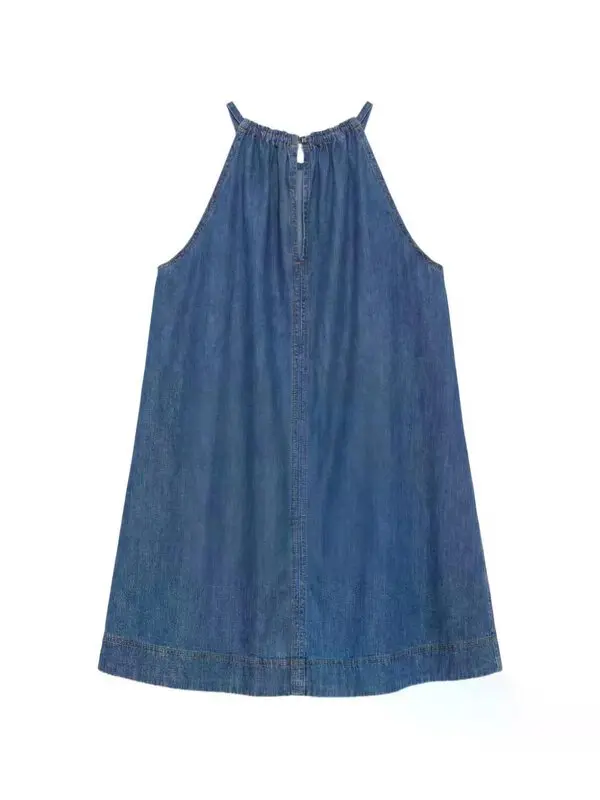 REFORMATION Paisley Halterneck Mini Dress