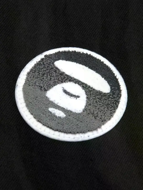 AAPE BY *A BATHING APE Logo-patch Button-up Hoodie