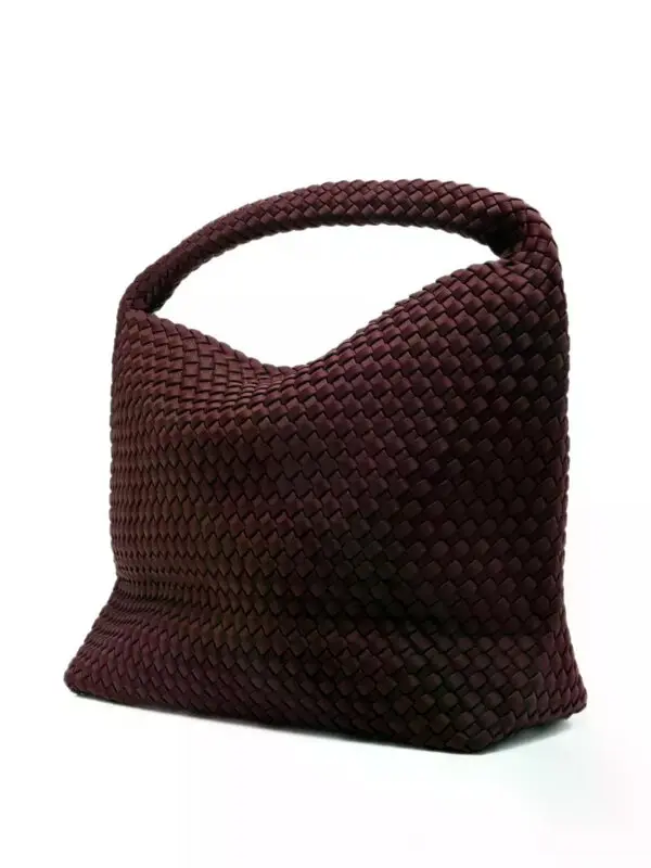 MARREA Woven Neoprene Shoulder Bag