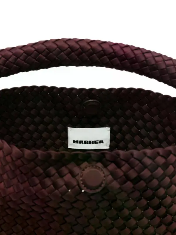 MARREA Woven Neoprene Shoulder Bag