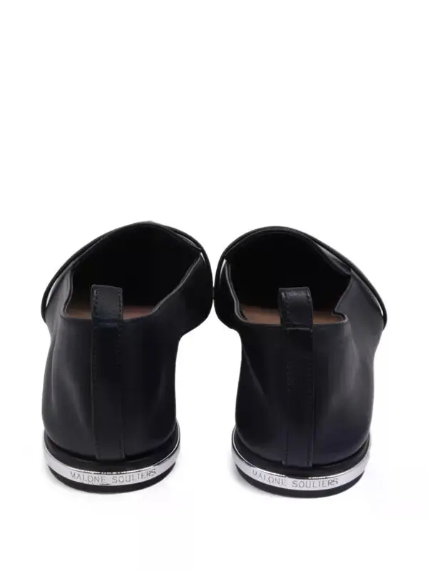 MALONE SOULIERS Dora Pointed-toe Loafers