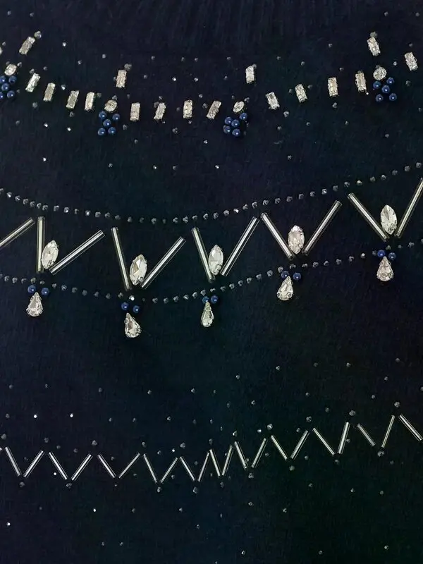 Liu Jo Wool Sweater With Jewel-embroidery