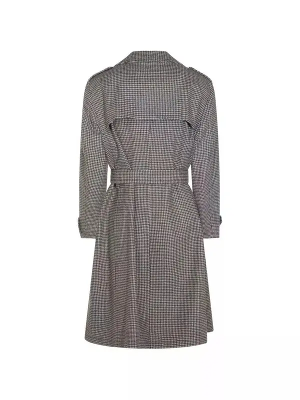 Tagliatore Houndstooth Double-breasted Coat