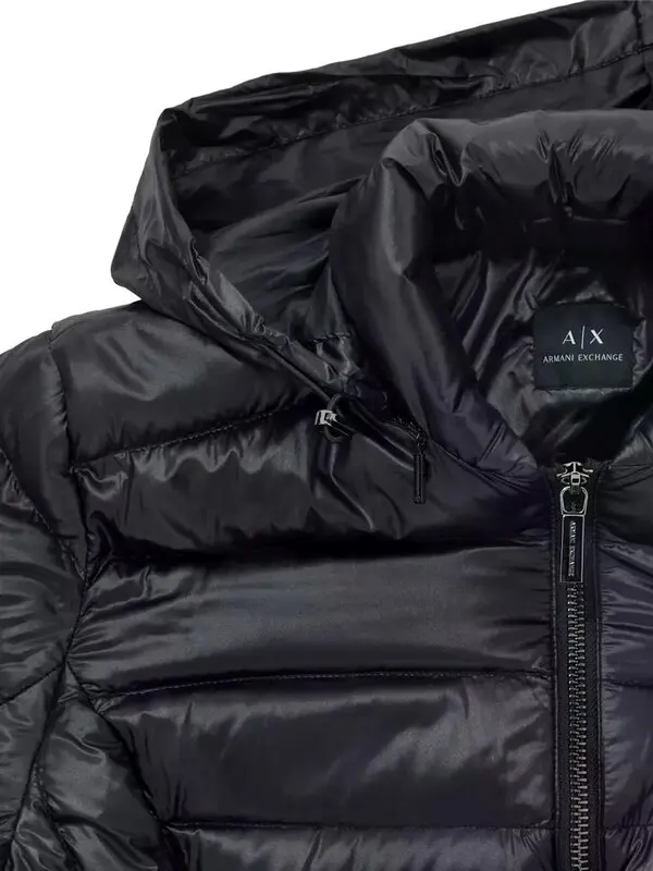 Armani Exchange Quilted Packable Puffer Jacket