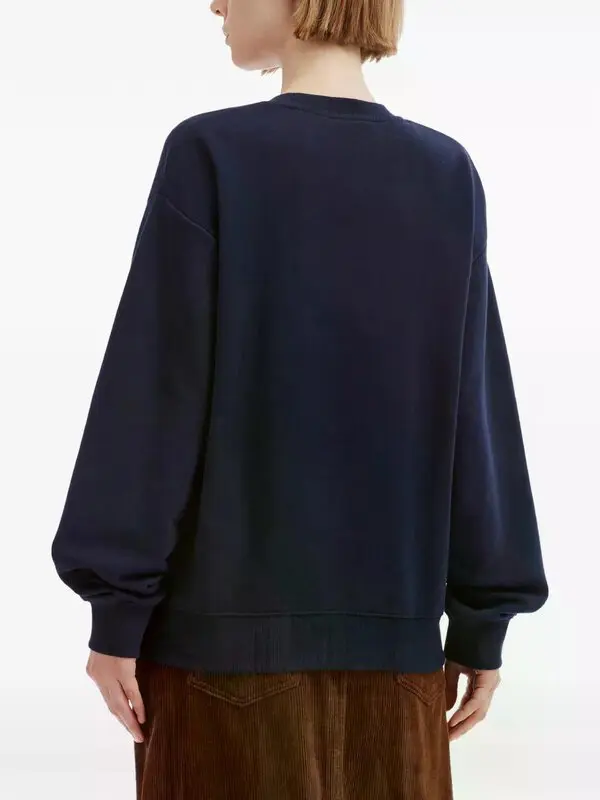 CHOCOOLATE Graphic Print Cotton Sweatshirt