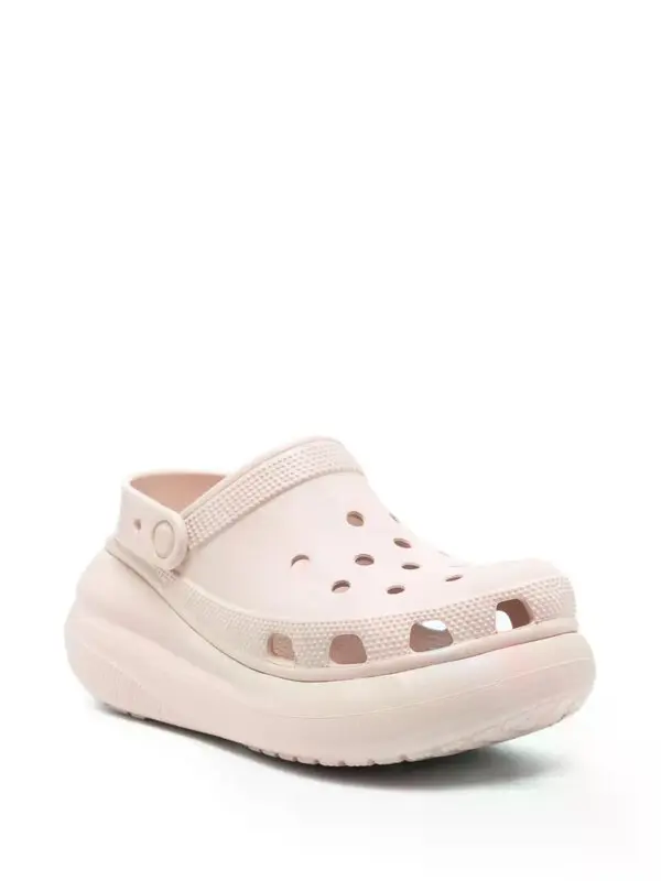 CROCS Platform Perforated Clogs - Pink