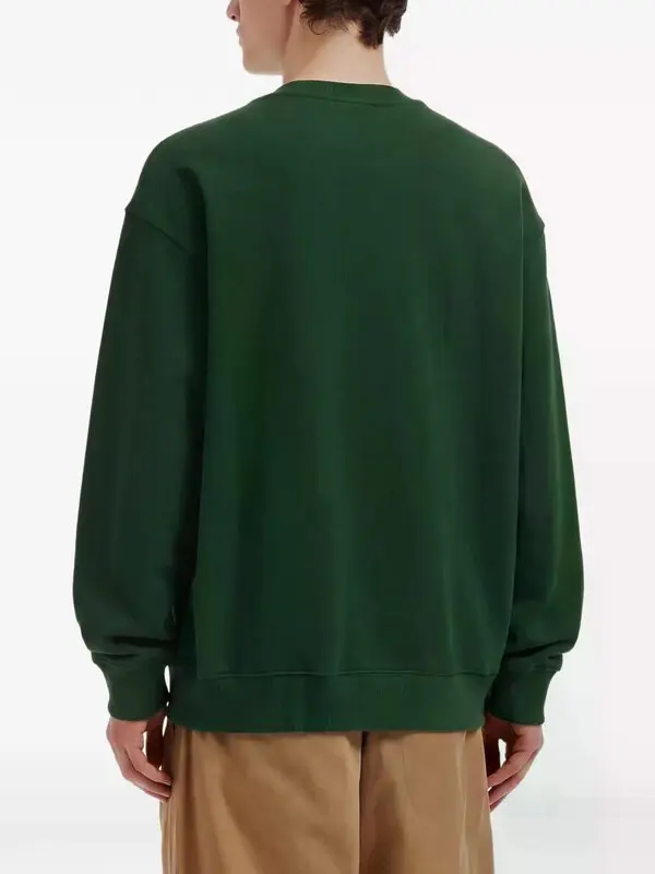 FINGERCROXX Logo-patch Cotton Sweater