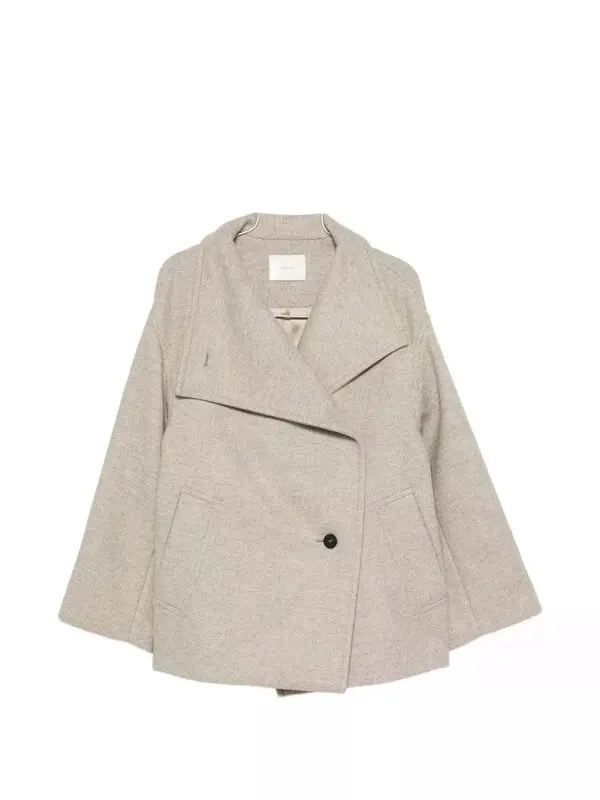 JOSEPH Isaia Double-breasted Coat - Neutrals