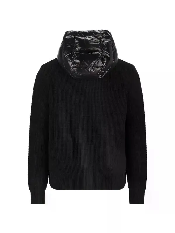 Moncler Padded Panel Knit Jacket
