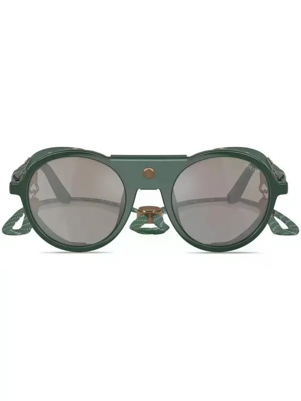 POLO RALPH LAUREN EYEWEAR Ph4216qu Round-frame Sunglasses - Green