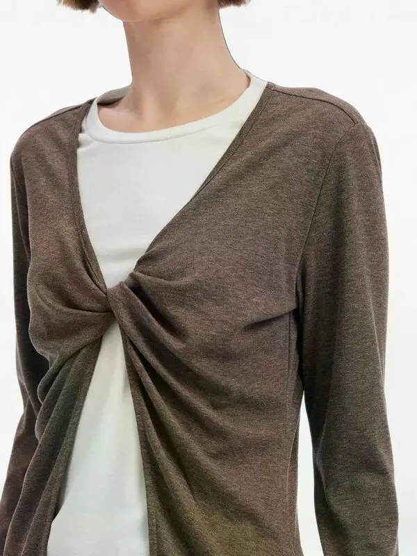 TOUT A COUP Twist-detail Layered Top