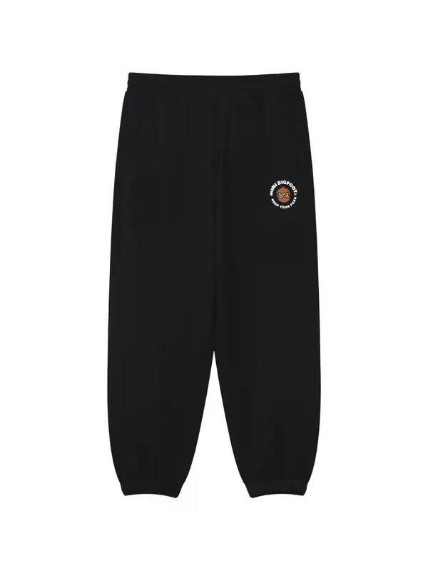FINGERCROXX Graphic-print Track Pants - Black