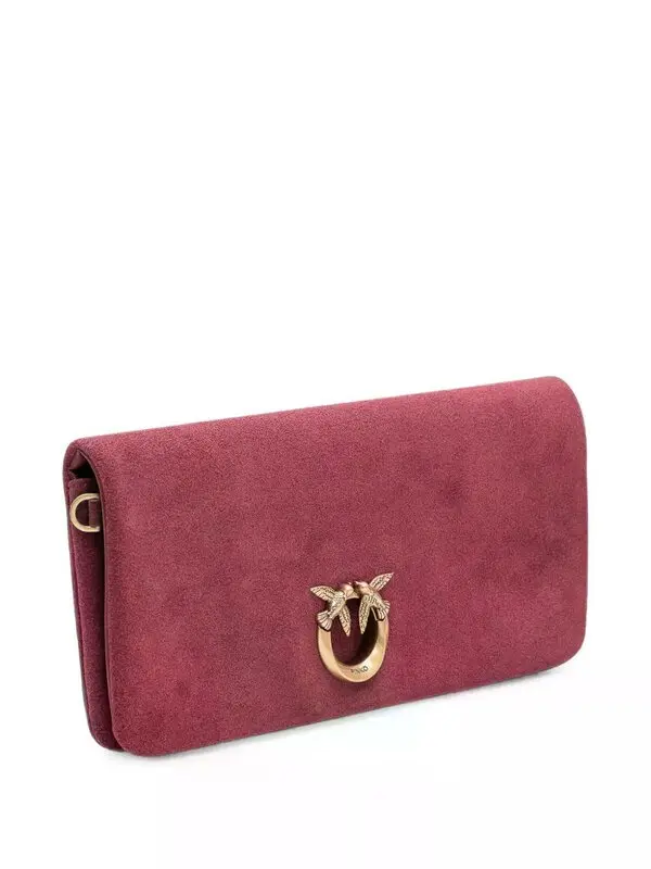 Pinko Love Birds Click Soft Crossbody Bag - Red