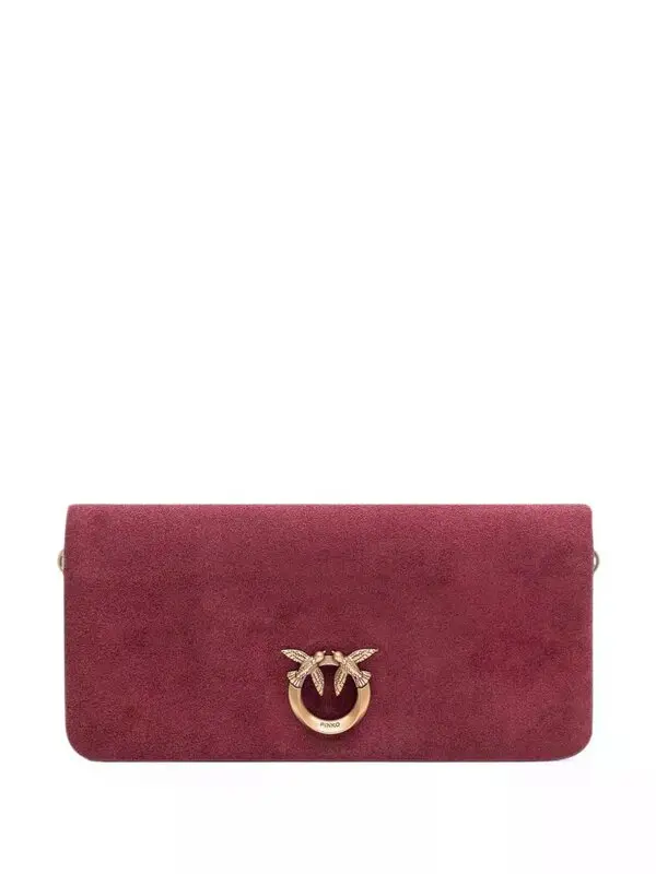 Pinko Love Birds Click Soft Crossbody Bag - Red