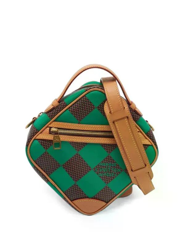 LOUIS VUITTON Chess Pop Damier Messenger Bag - Green