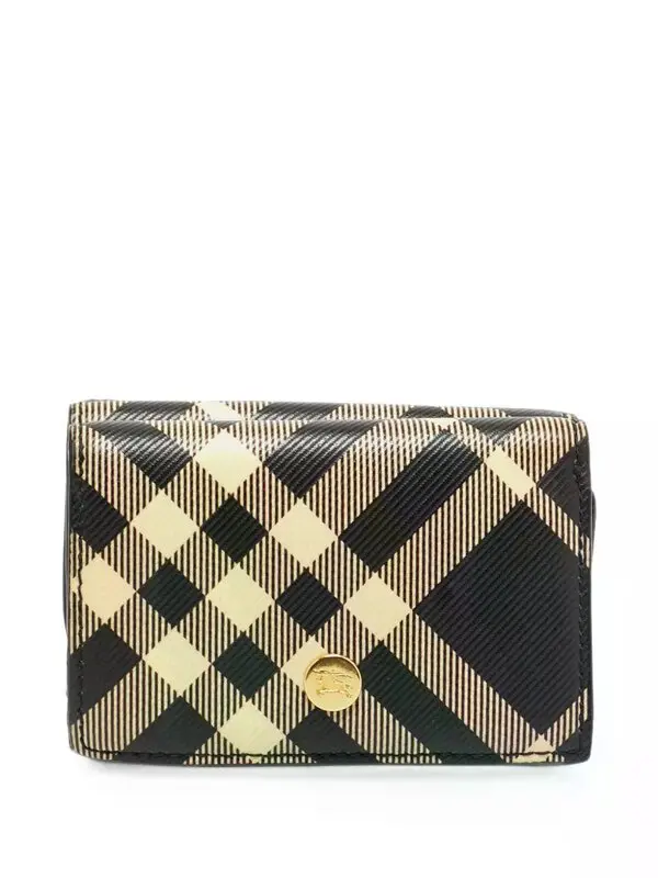 Burberry Vintage Check Wallet - Black