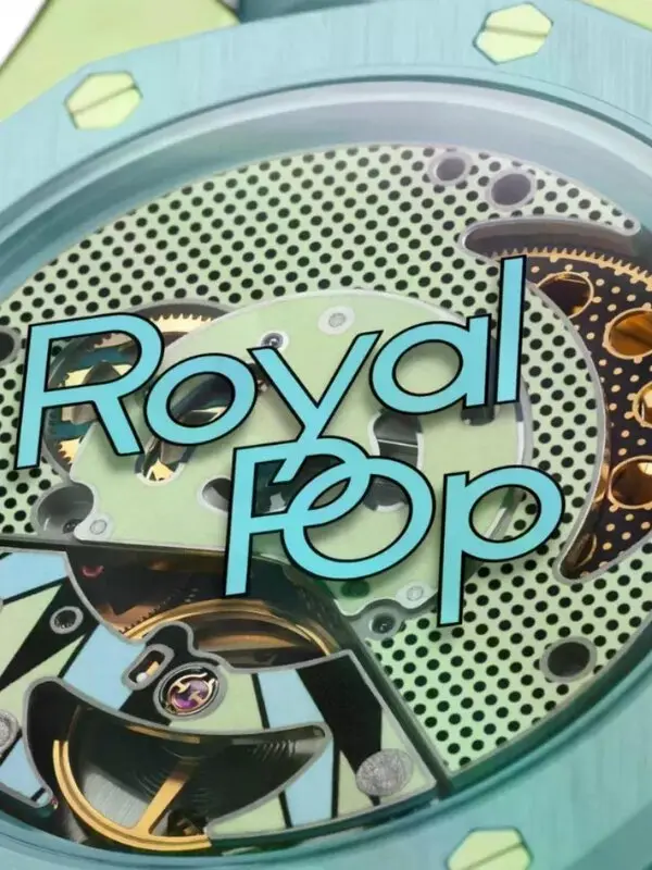 SWATCH X Audemars Piguet Bioceramic Royal Pop Pocket Watch
