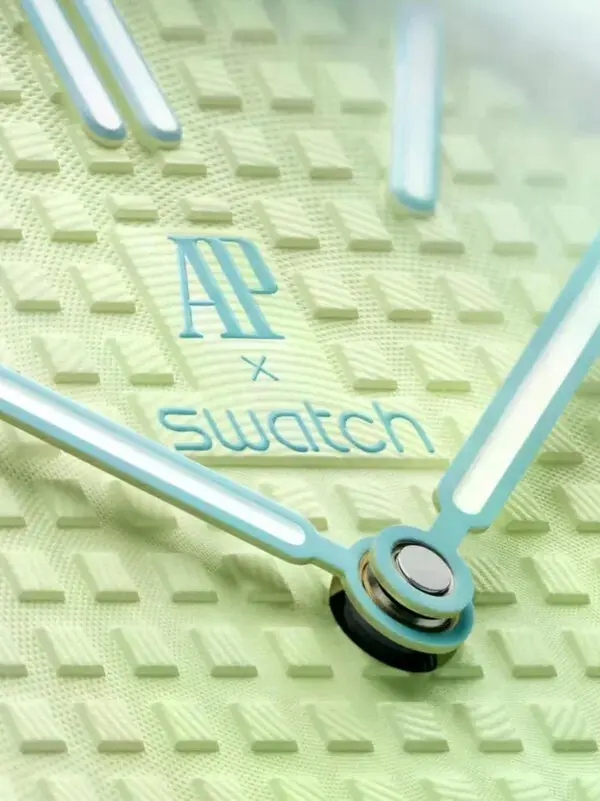 SWATCH X Audemars Piguet Bioceramic Royal Pop Pocket Watch