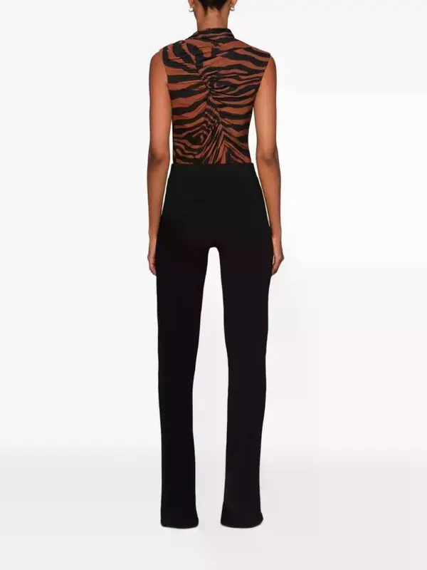 ET OCHS Emilio Zebra-print Ruched Bodie