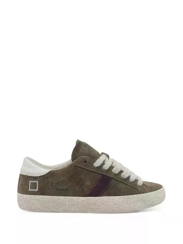 D.a.t.e. Hill Low Suede Contrast-stripe Sneakers