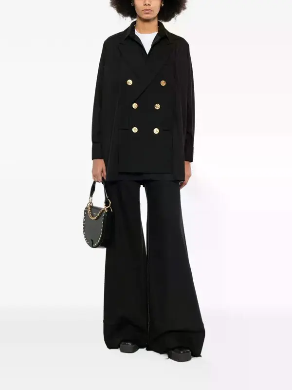 Sacai Double-breasted Layered Top