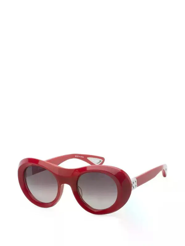 BUGATTI Round-frame Sunglasses - Red