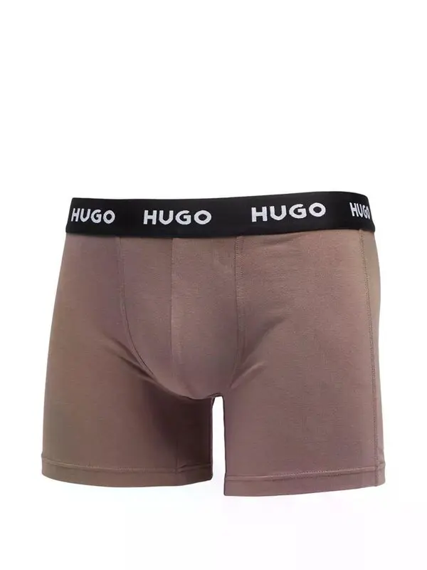 Hugo Logo-waistband Boxer Briefs
