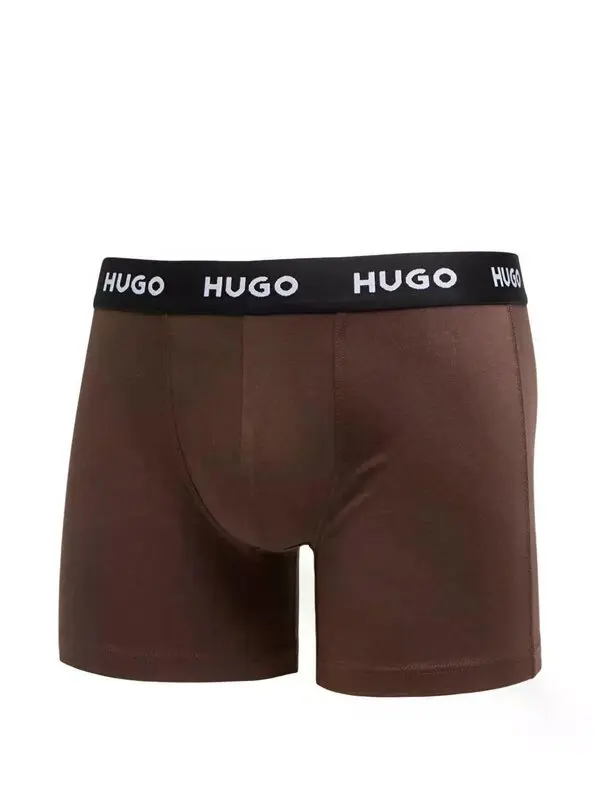 Hugo Logo-waistband Boxer Briefs