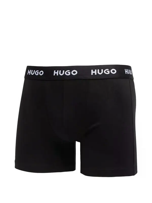 Hugo Logo-waistband Boxer Briefs