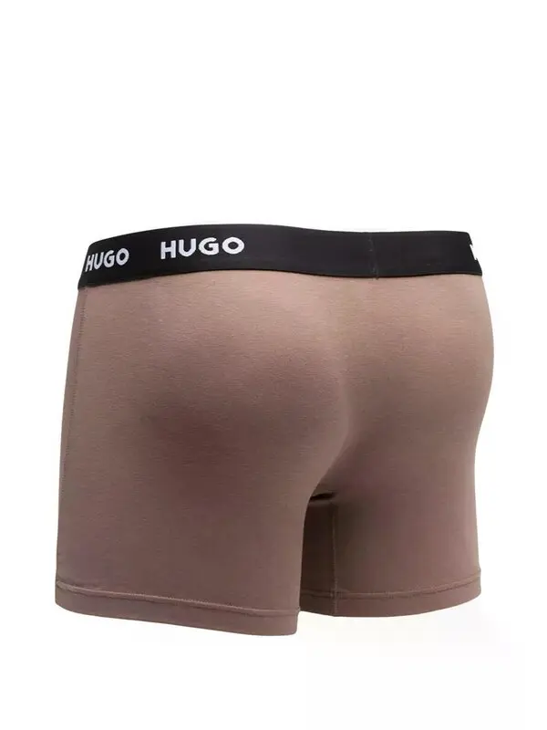 Hugo Logo-waistband Boxer Briefs