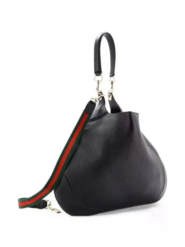 Gucci B Shoulder Bag Leather Large Hobo Bag